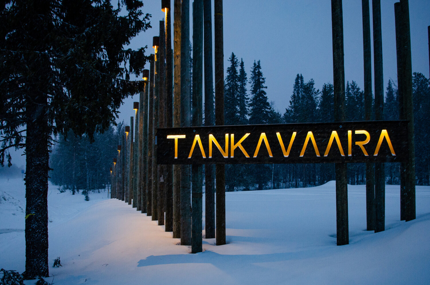 Tankavaara Gate and Signage · Finnish Architecture Navigator